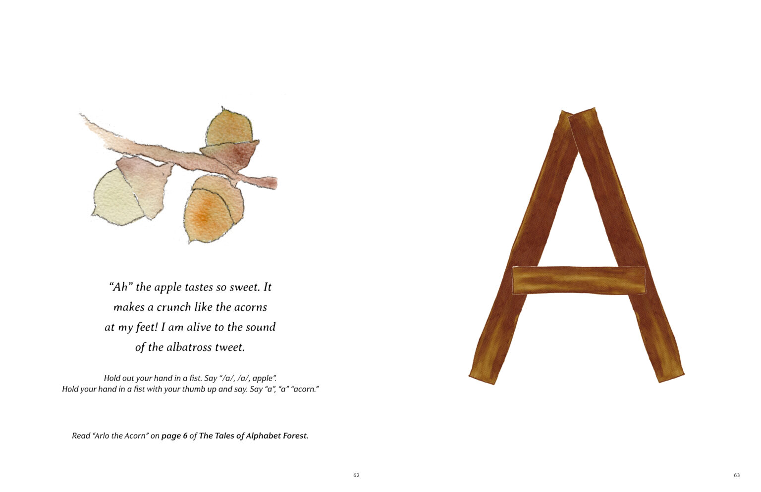 Alphabet Forest PDF – Acorn to Oak