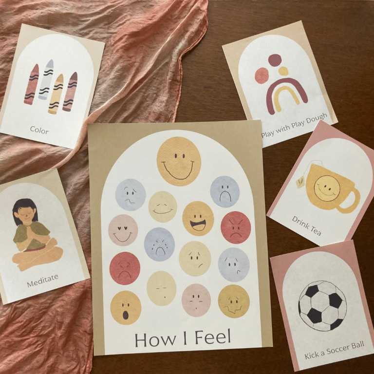 My Feelings – Calm Down Corner Posters and Cards – Acorn to Oak